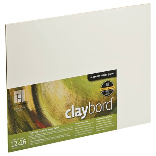 Ampersand™ Claybord™ Museum Series Uncradled 1/8 Ampersand™ Claybord™ Museum Series Uncradled 1/8